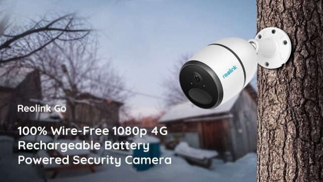 Reolink outdoor security camera wireless rechargeable battery 1080p ...