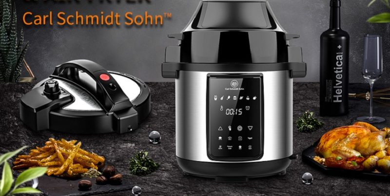 1829 Carl Schmidt Sohn pressure cooker and air fryer combos review ...